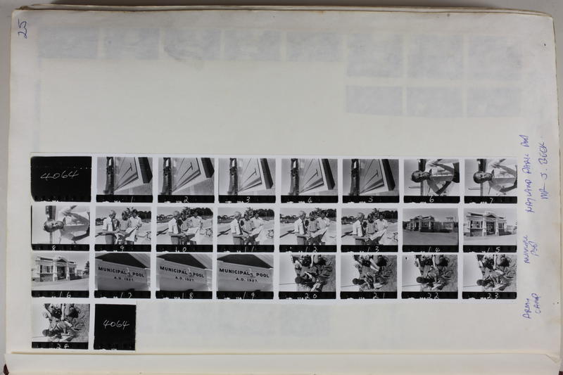 Geoffrey C Wood Nelson Evening Mail proof sheet: Army Camp - Nelson ...