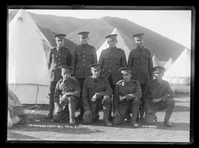 Tapawera Camp. 1917. No.16. A.Compy. - Nelson Provincial Museum