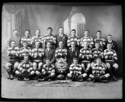 Seddon Shield Football Team - Nelson Provincial Museum