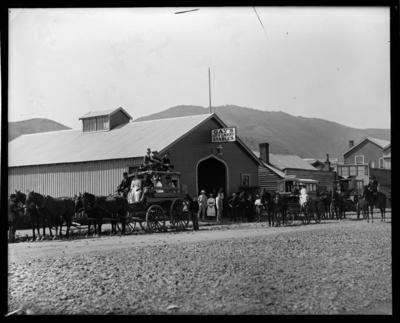 Gay's City Livery Stables, Trafalgar Street - Nelson Provincial Museum
