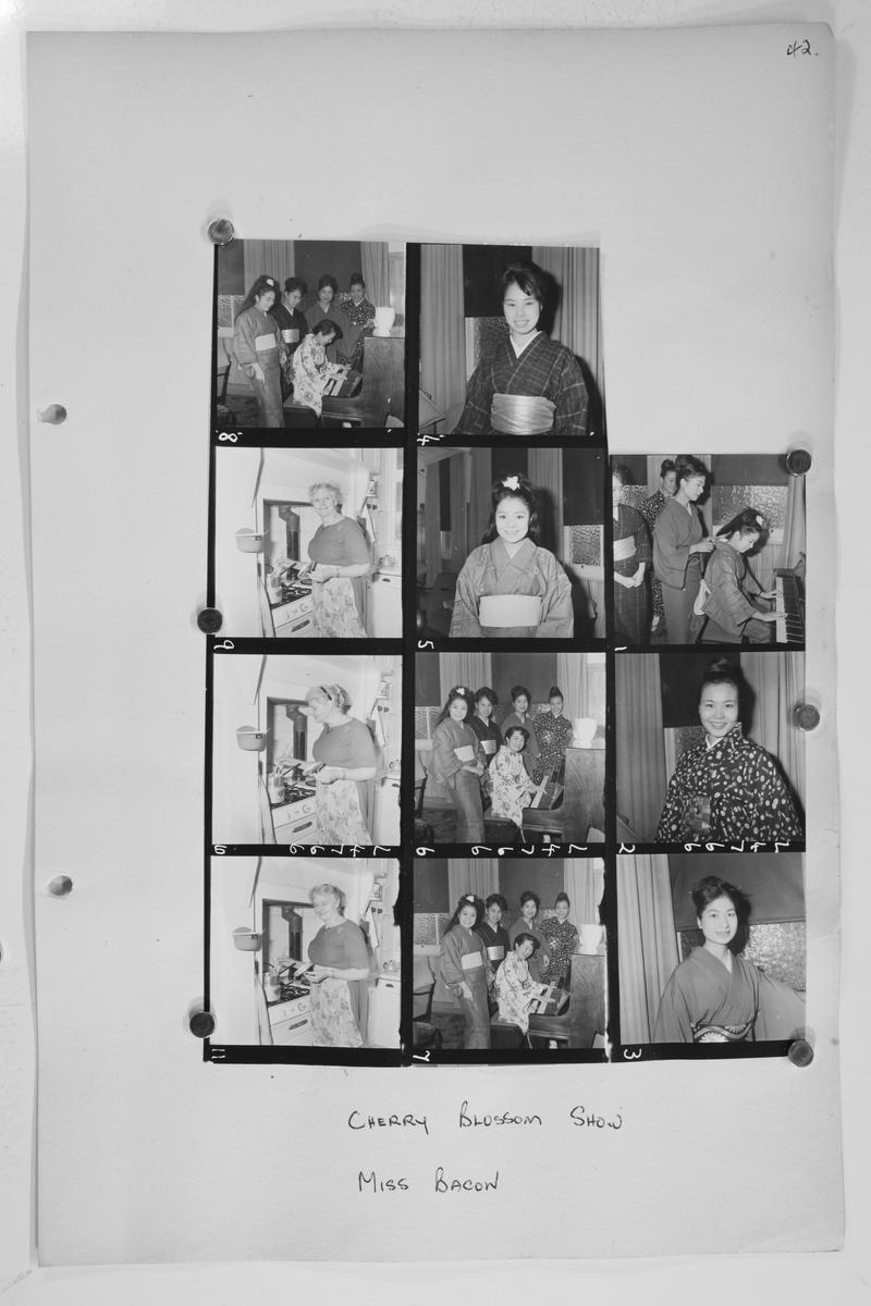 Geoffrey C Wood Nelson Evening Mail proof sheet: Miss Bacon - Nelson ...