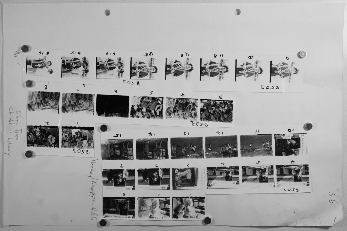 Geoffrey C Wood Nelson Evening Mail proof sheet: Newspapers, N.A.C ...
