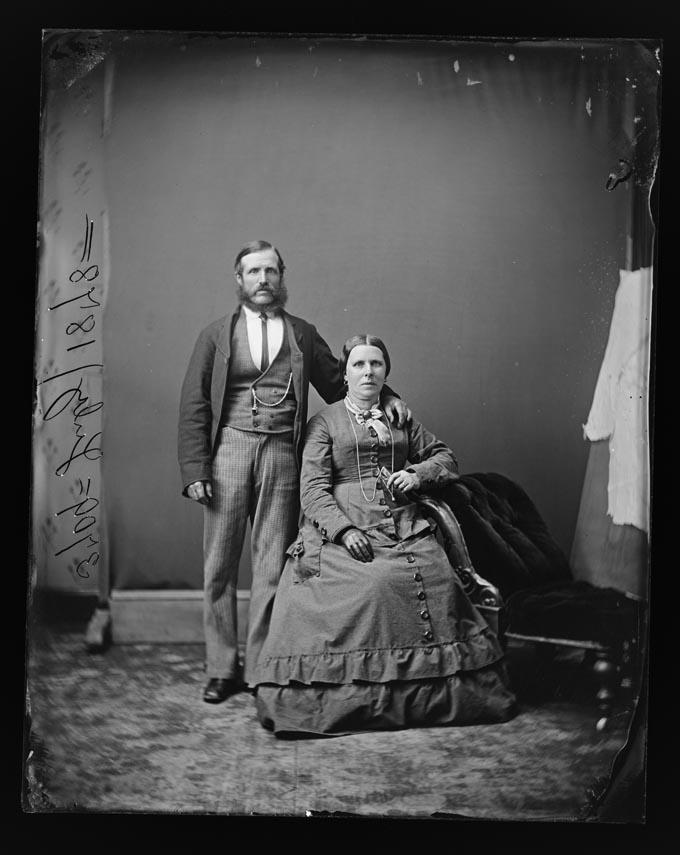 George and Elizabeth Mercer - Nelson Provincial Museum