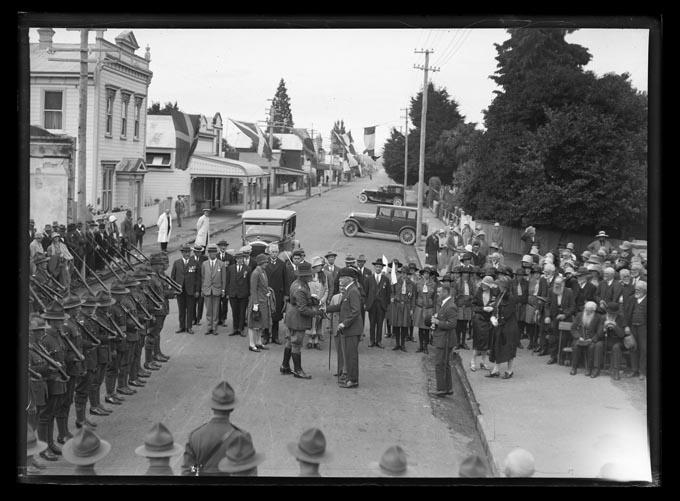 Lord Bledisloe's Visit, Motueka - Nelson Provincial Museum