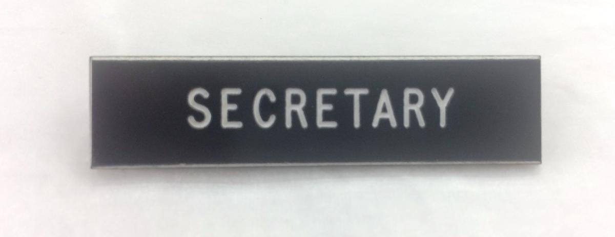 Badge, Secretary - Nelson Provincial Museum