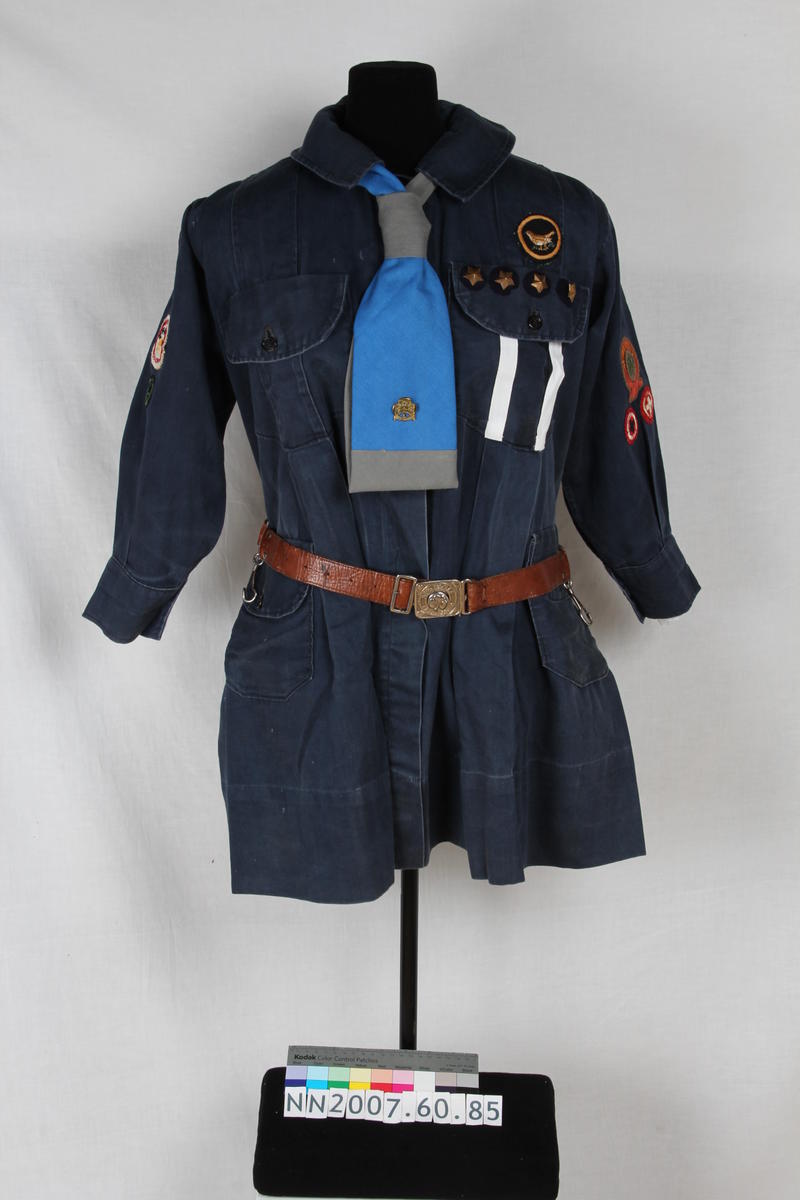 Girl Guide uniform, 1920s - Nelson Provincial Museum