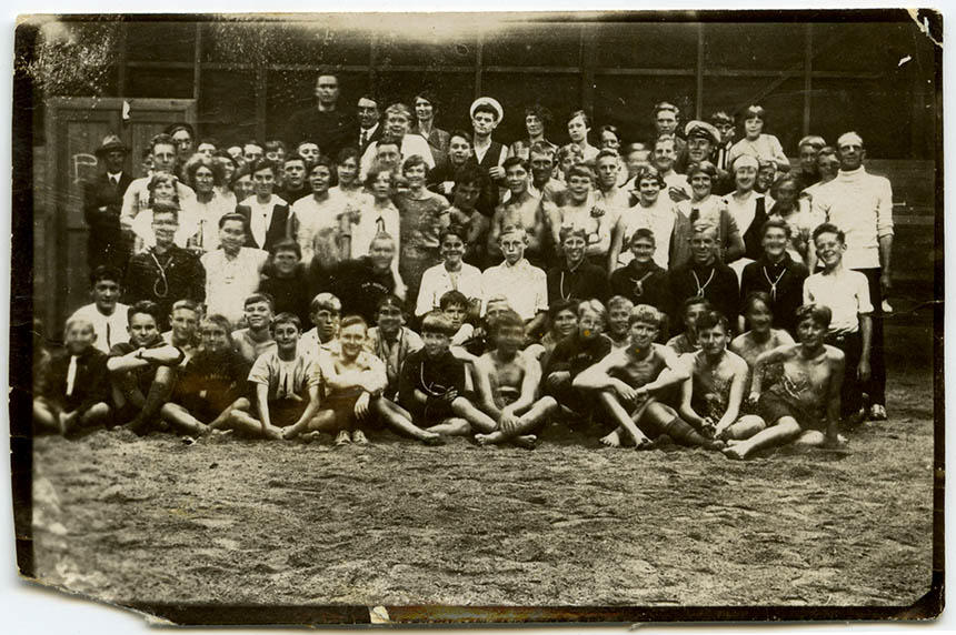 Nelson Sea Scouts, Wellington, Easter 1928 - Nelson Provincial Museum