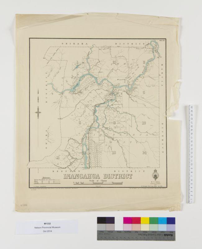 Inangahua district [map] - Nelson Provincial Museum