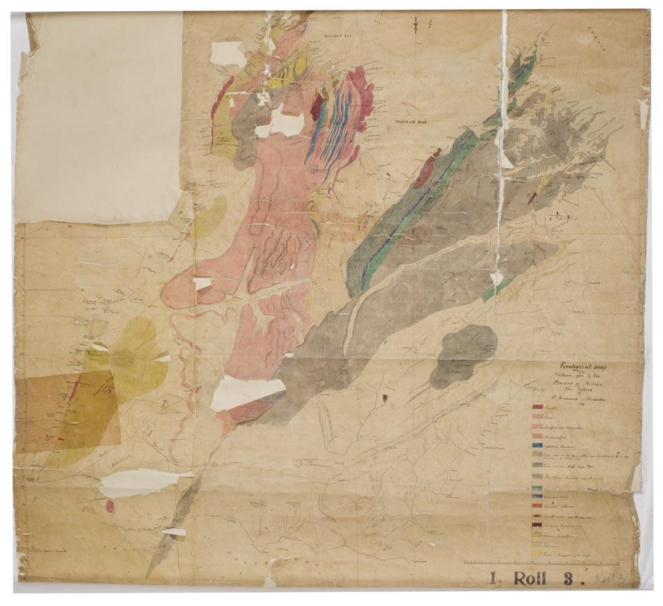 Geological map of the Northern part of the Province of Nelson New ...