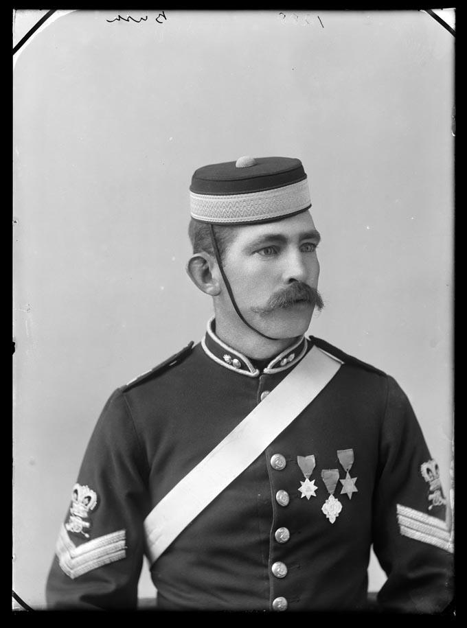 Sergeant Major Bush, H Battery - Nelson Provincial Museum