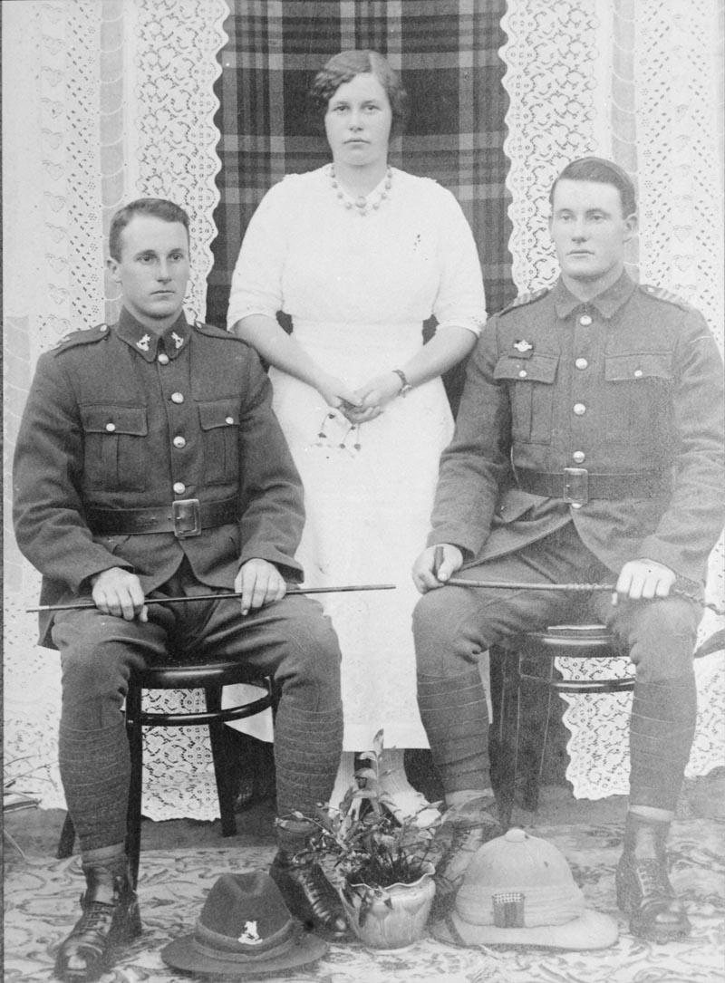 Sergeant Fred W Tyree, Grace E Tyree and Trooper E A Tyree - Nelson ...