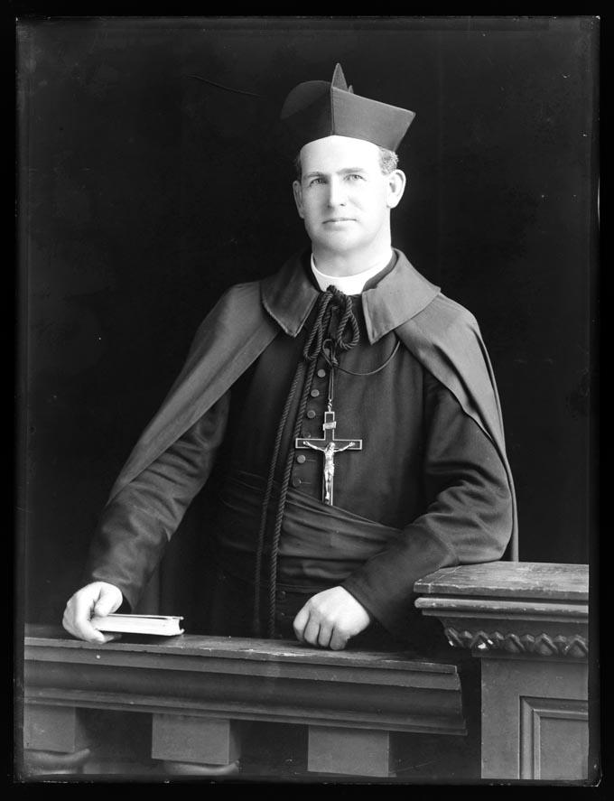 Father O'Connell, priest - Nelson Provincial Museum
