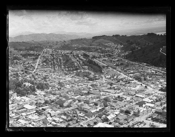 Nelson City, Aerial - Nelson Provincial Museum
