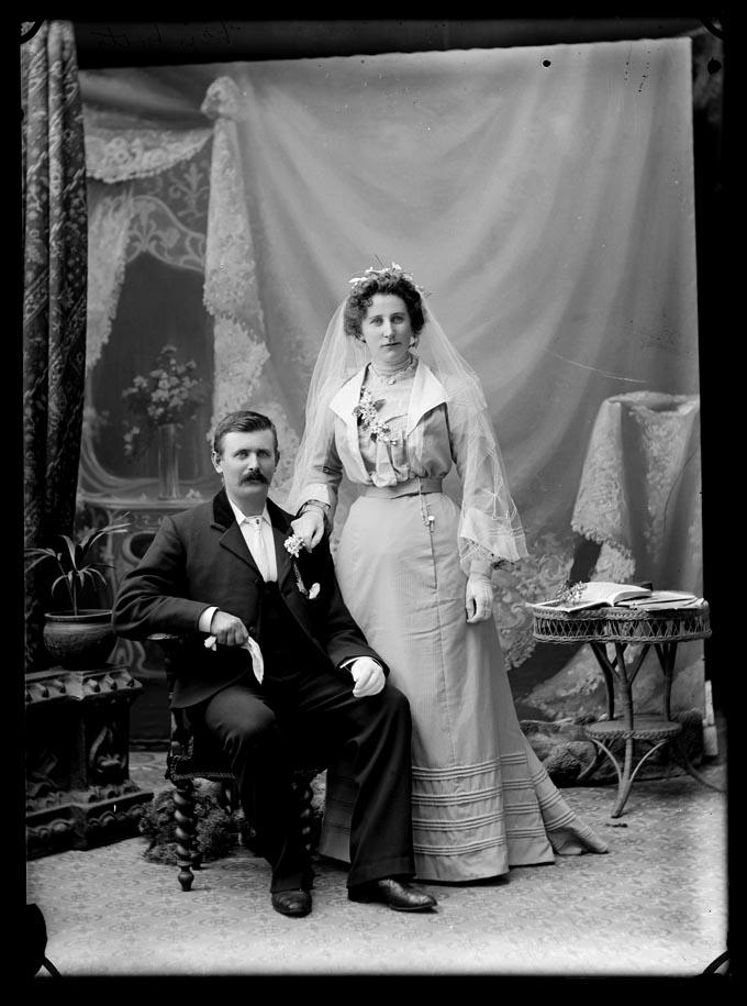 Ricketts wedding - Nelson Provincial Museum