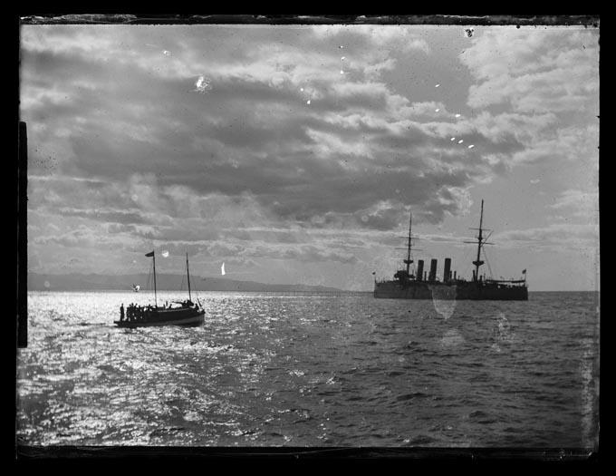 Steamship and launch - Nelson Provincial Museum