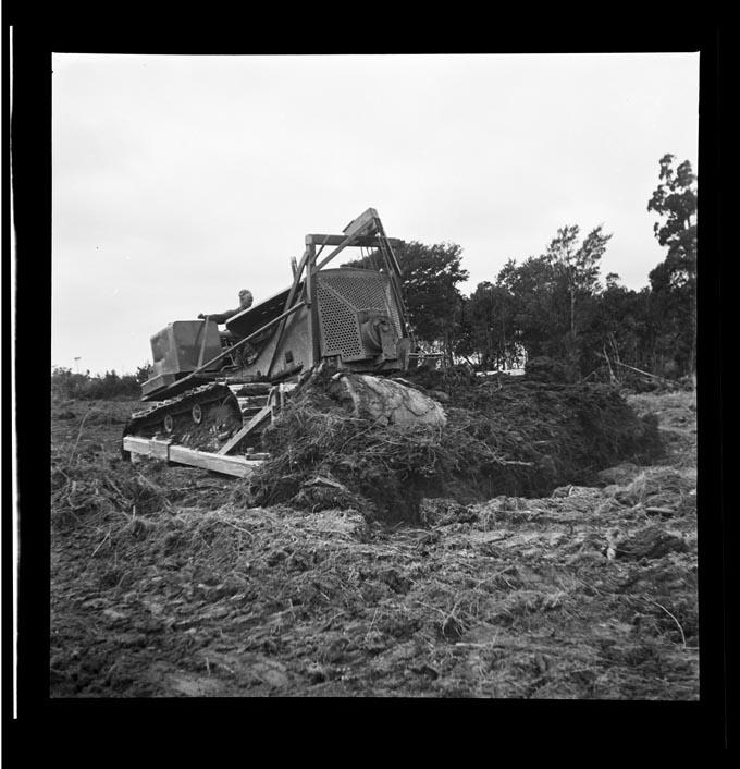 Earthmoving equipment - Nelson Provincial Museum