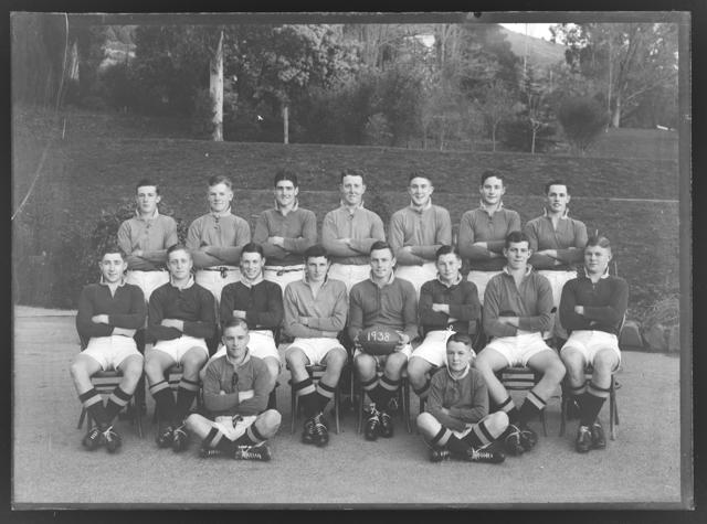 Rutherford House, Nelson College, Rugby Team - Nelson Provincial Museum